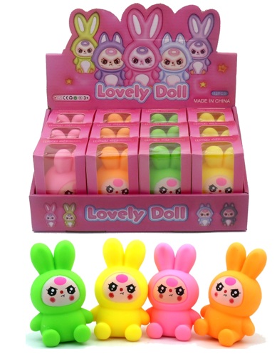 T-H3.1 TOY2535-191 Squishy Rabbit - 12pcs | 71601